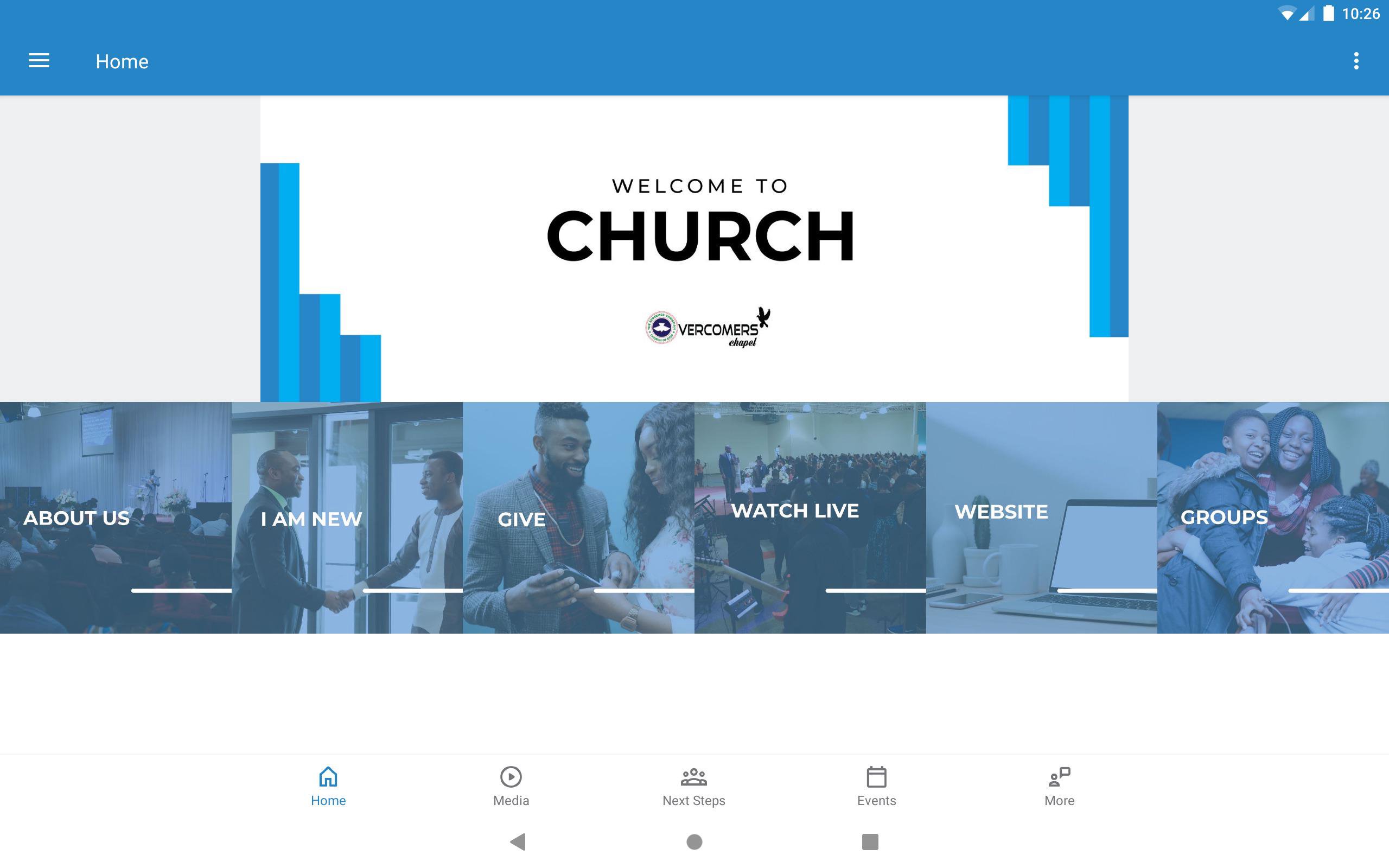 App - RCCG Overcomers' Chapel