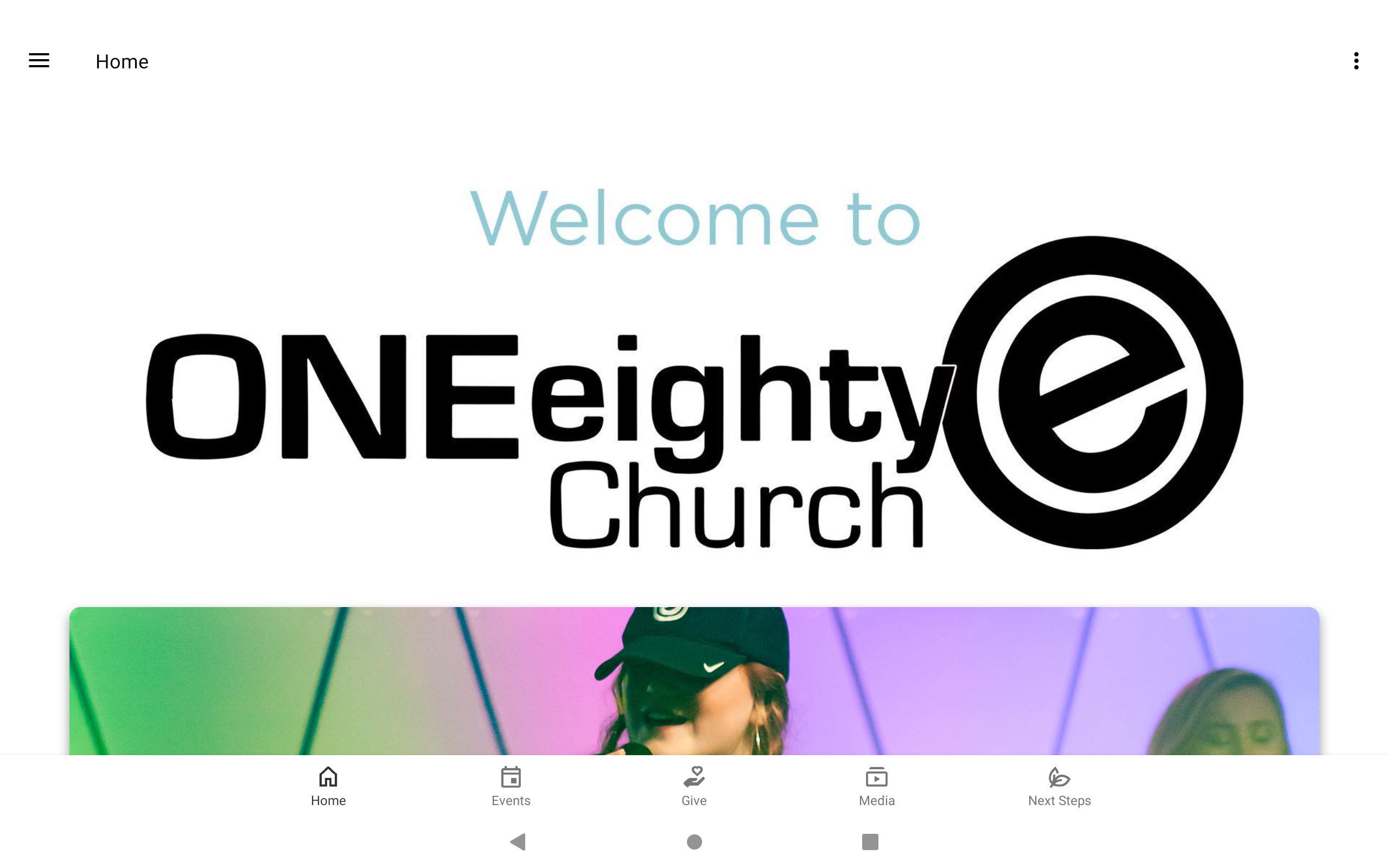App - ONEeighty Church
