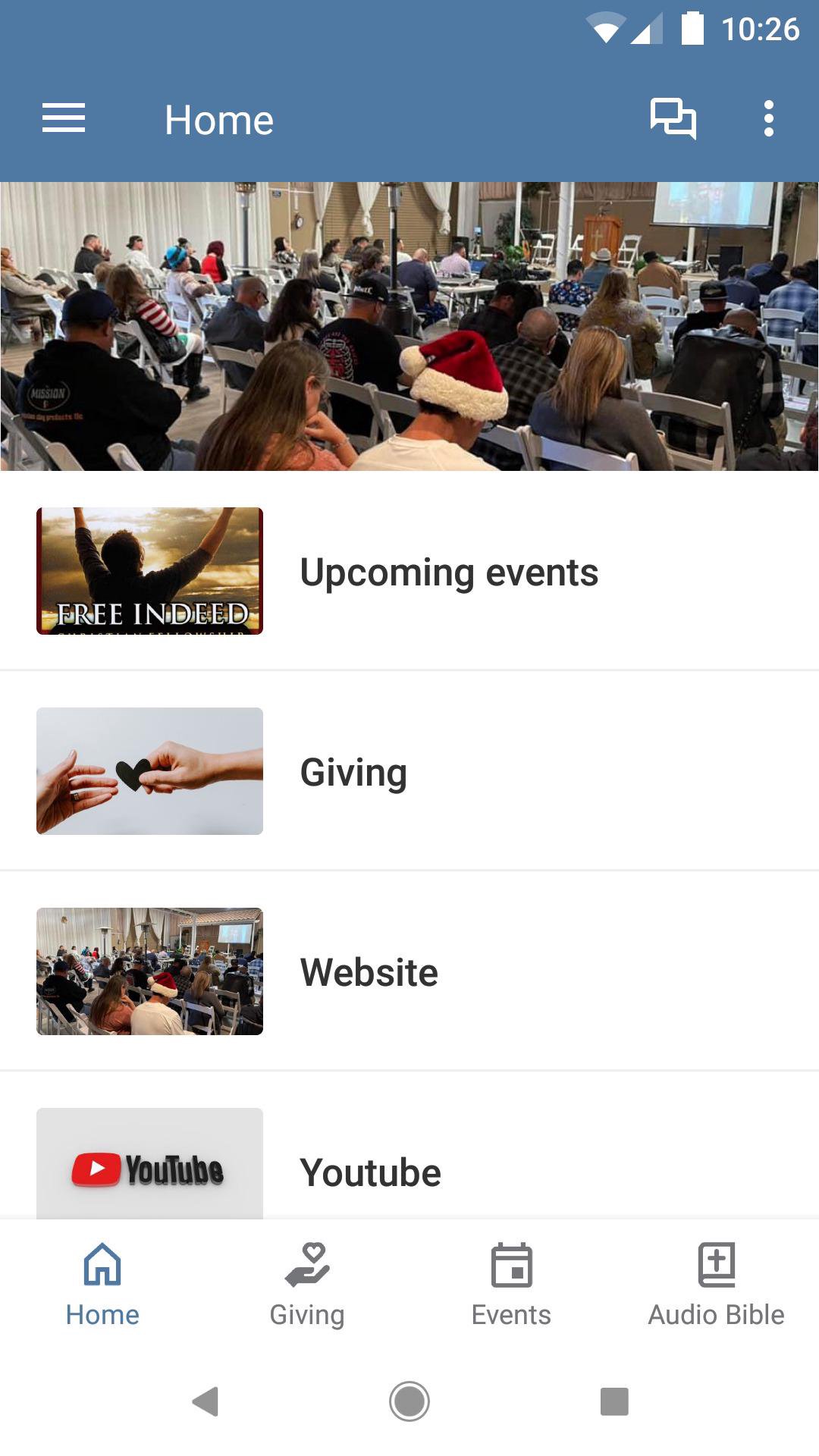 App - Free Indeed Christian Fellowship