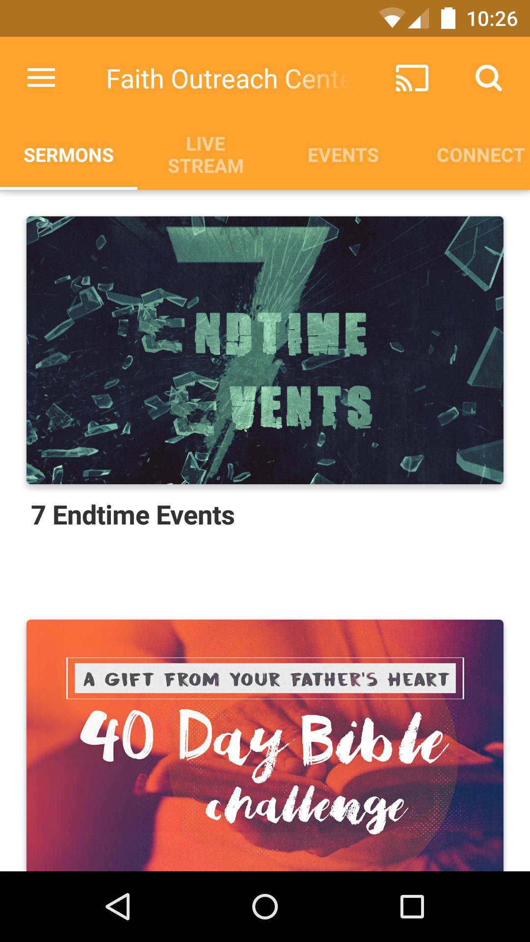 App - Faith Outreach Center Intl.