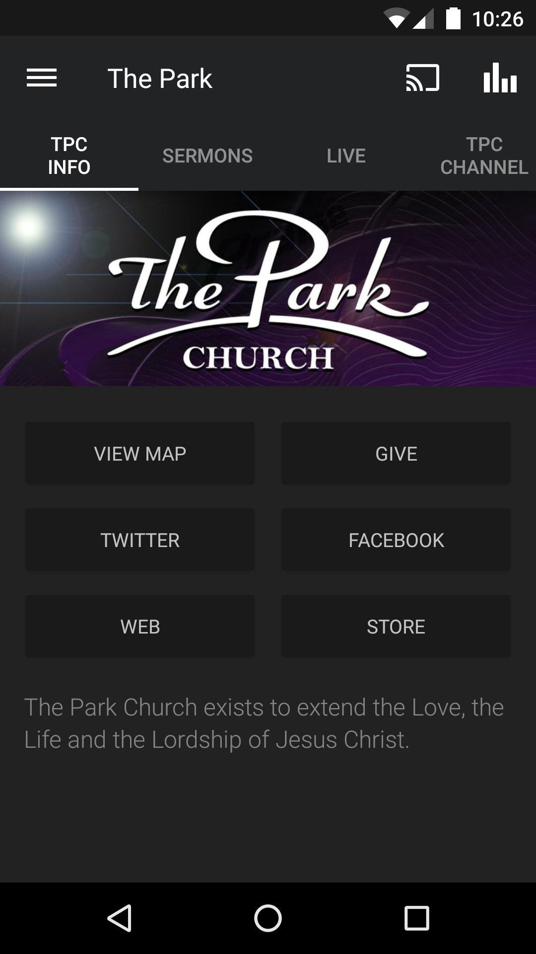 App - The Park Church App