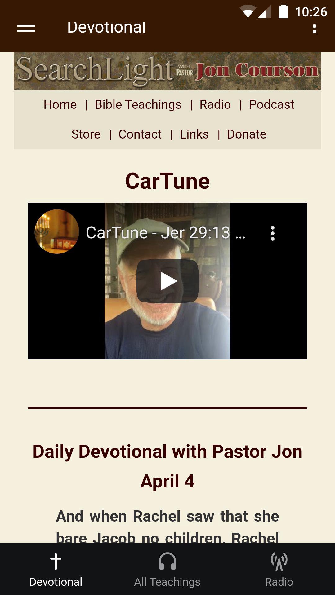 App - Searchlight with Jon Courson