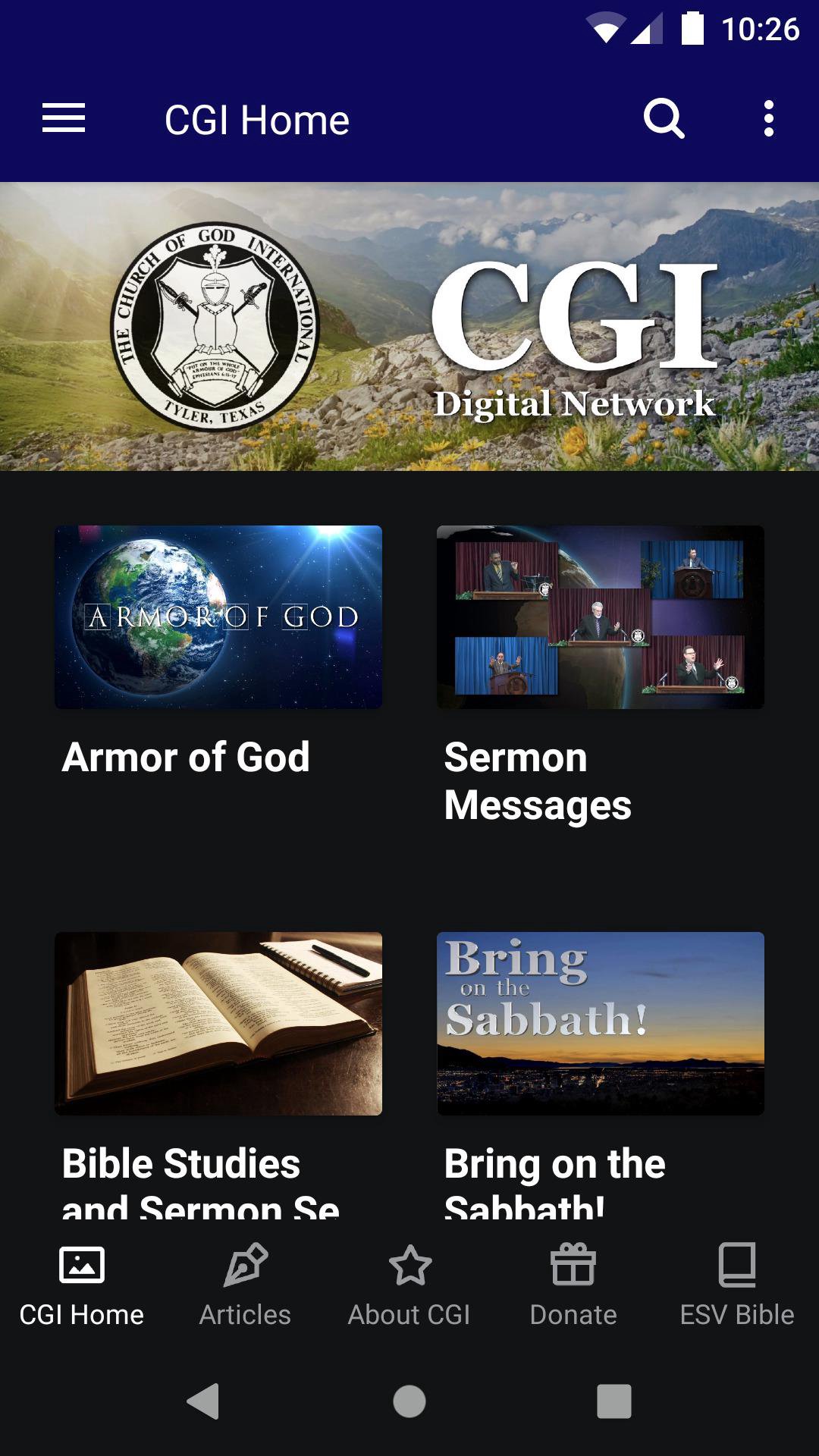 App - CGI Digital Network