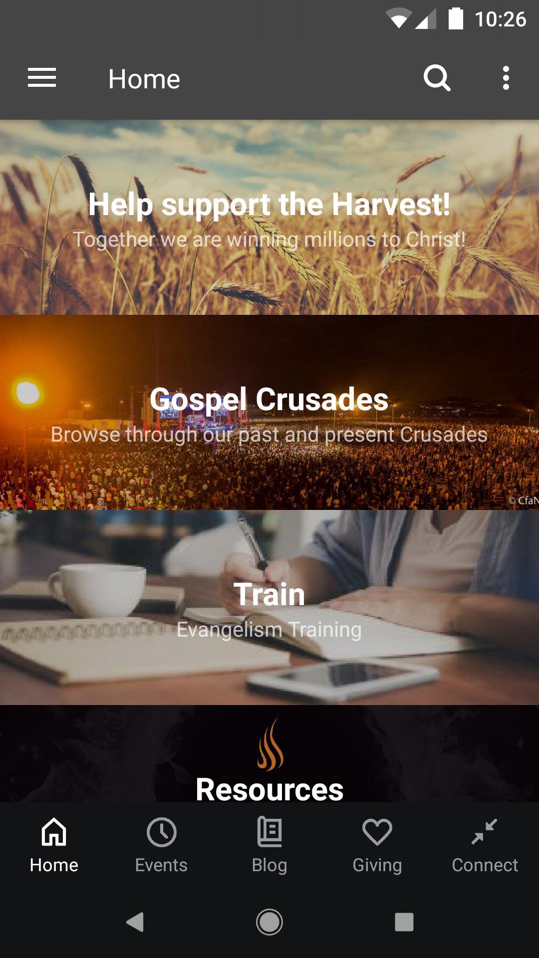 App - Christ for all Nations UK