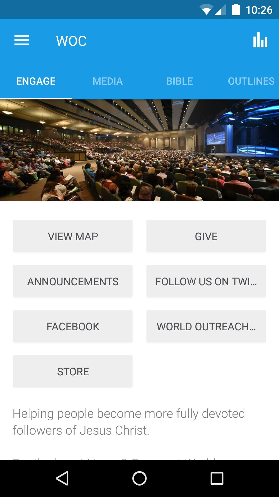 App - World Outreach Church