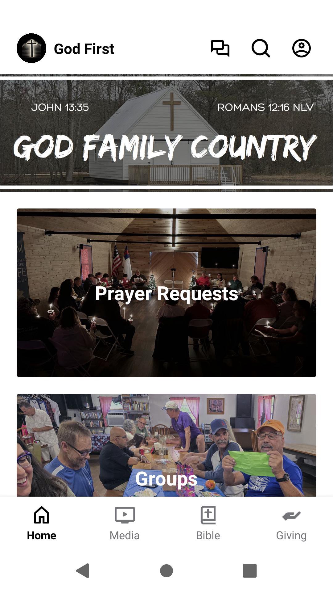 App - God Family Country Ministry