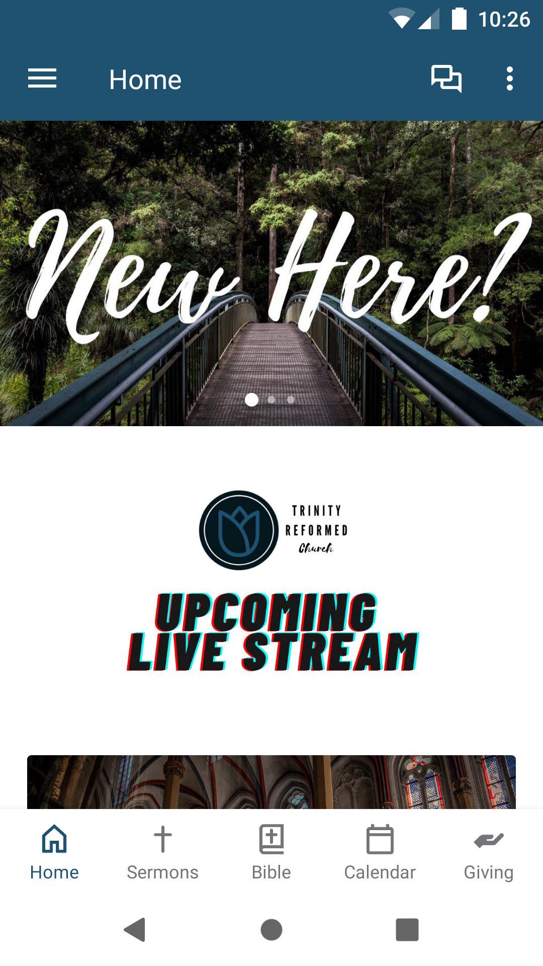 App - Trinity Reformed Church