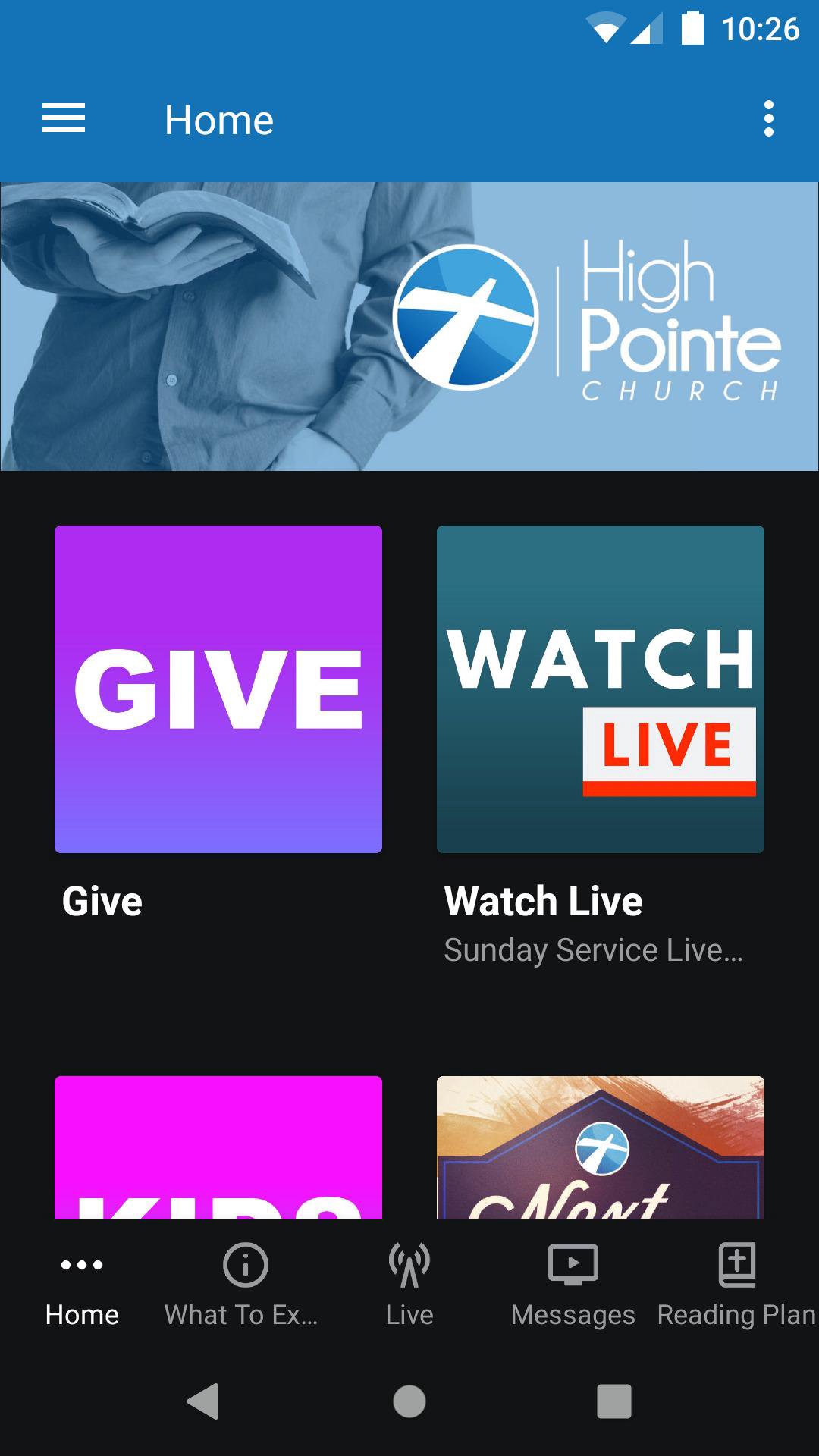 App - High Pointe Church Thompson