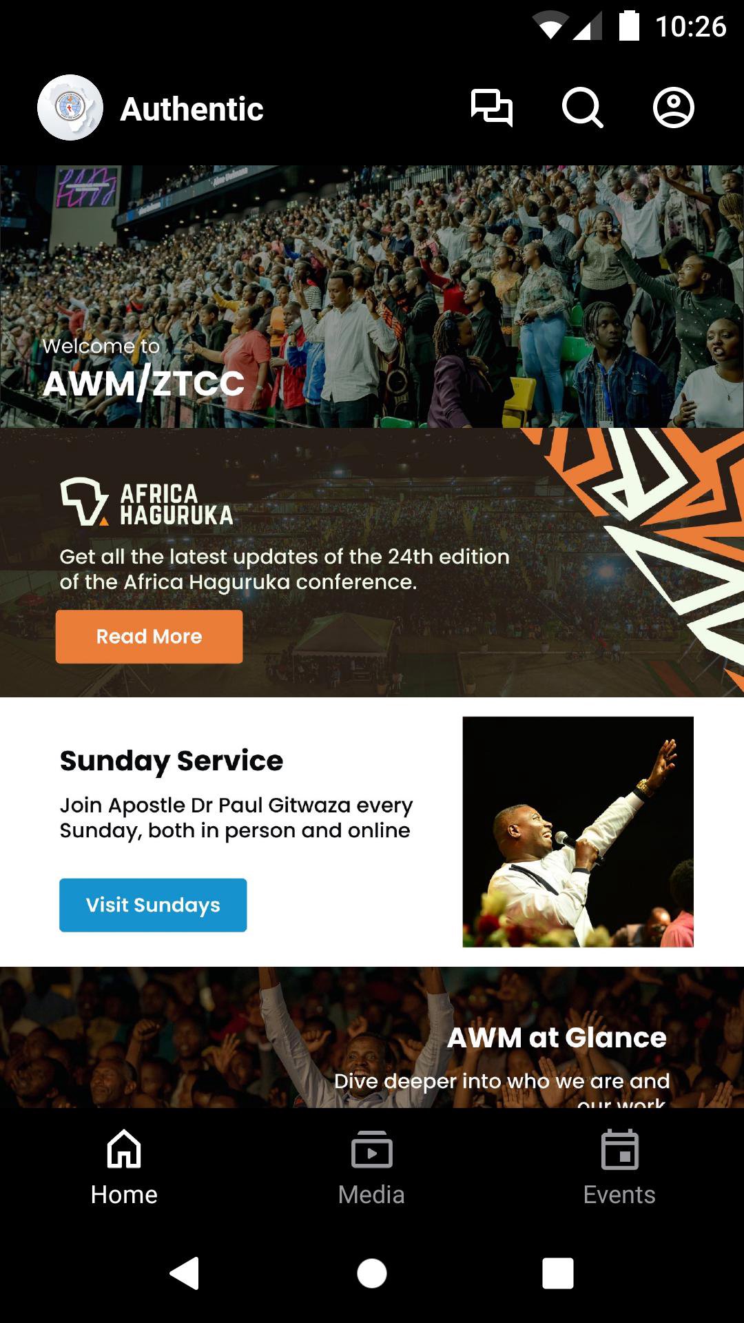 Authentic App - Authentic Word Ministries