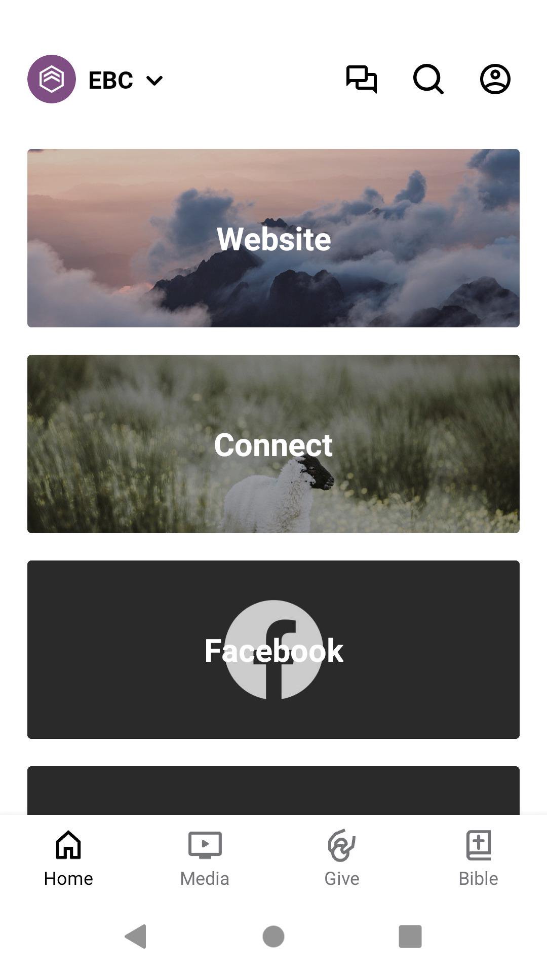 App - Elevation Bible Church EBC