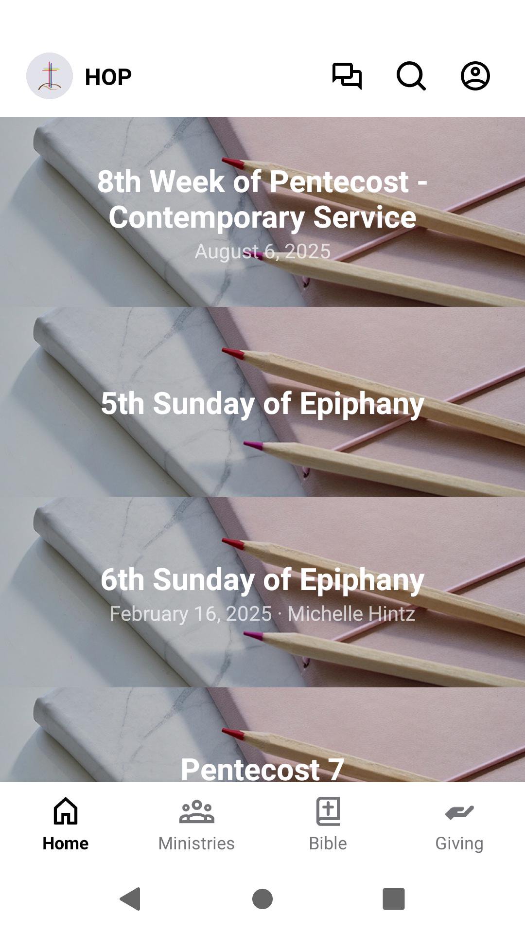 App - House of Prayer ELCA