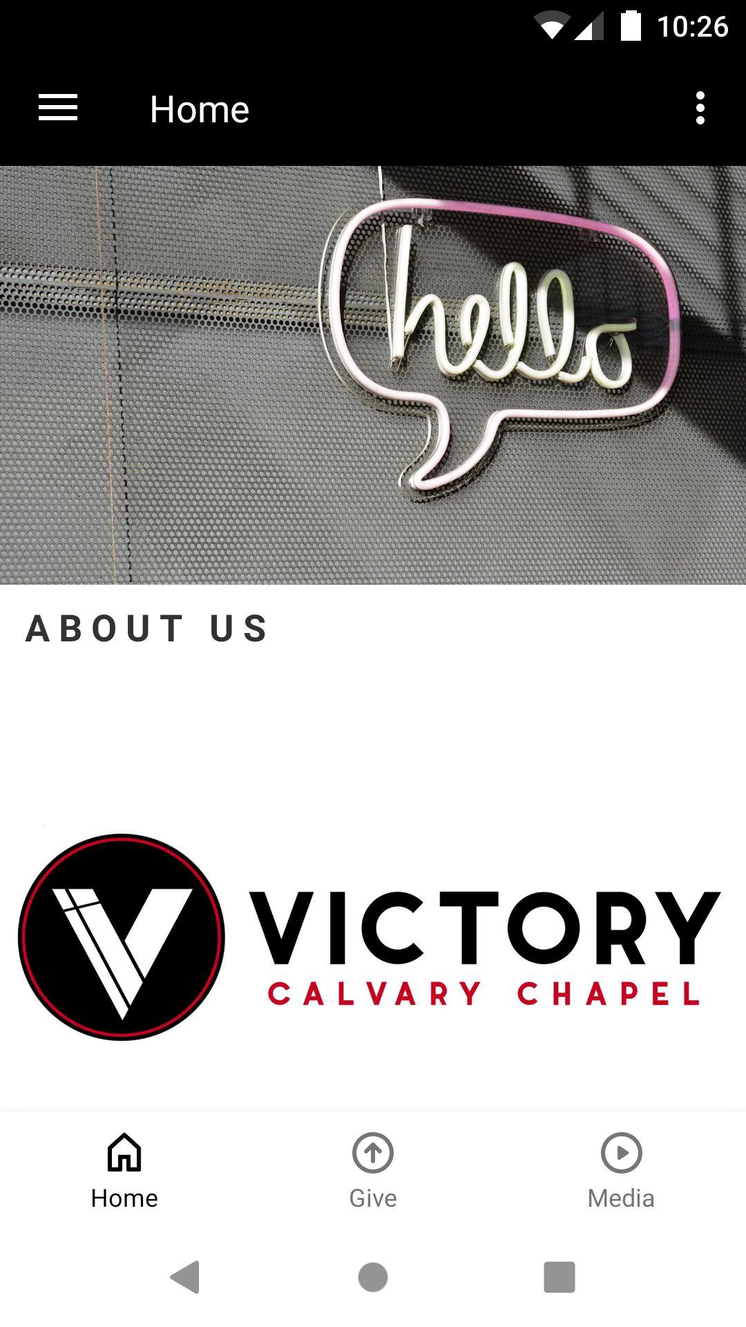 App - Victory Calvary Chapel
