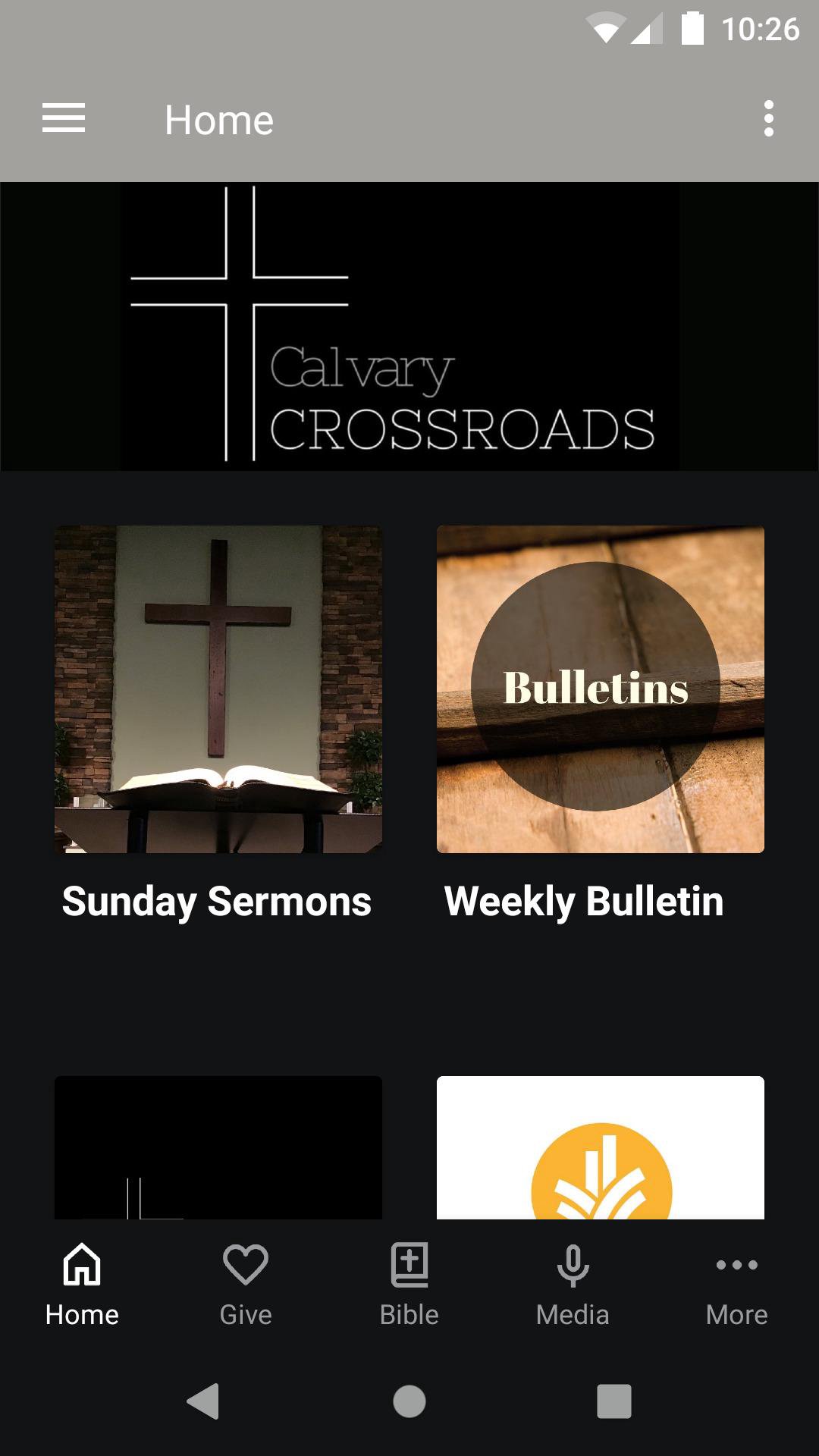 App - Calvary Crossroads Church