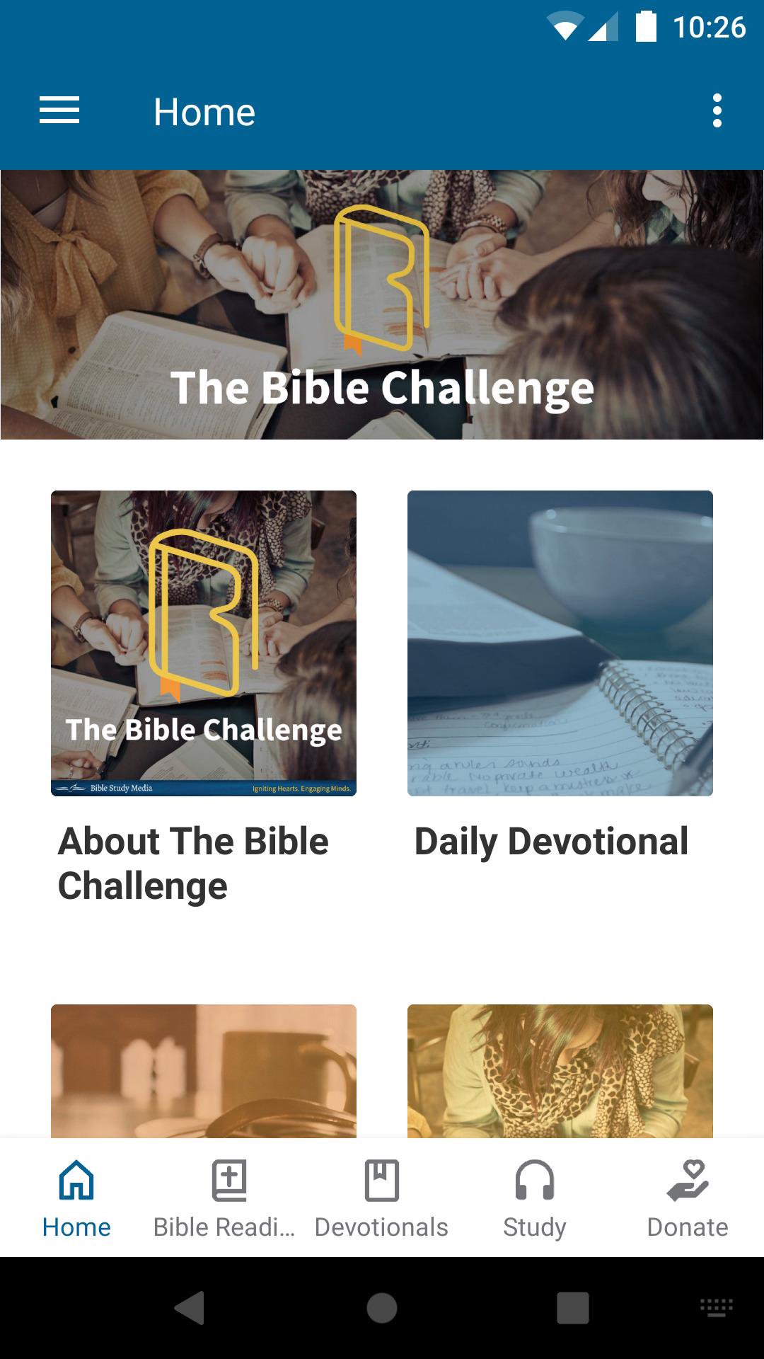 App - The Bible Challenge