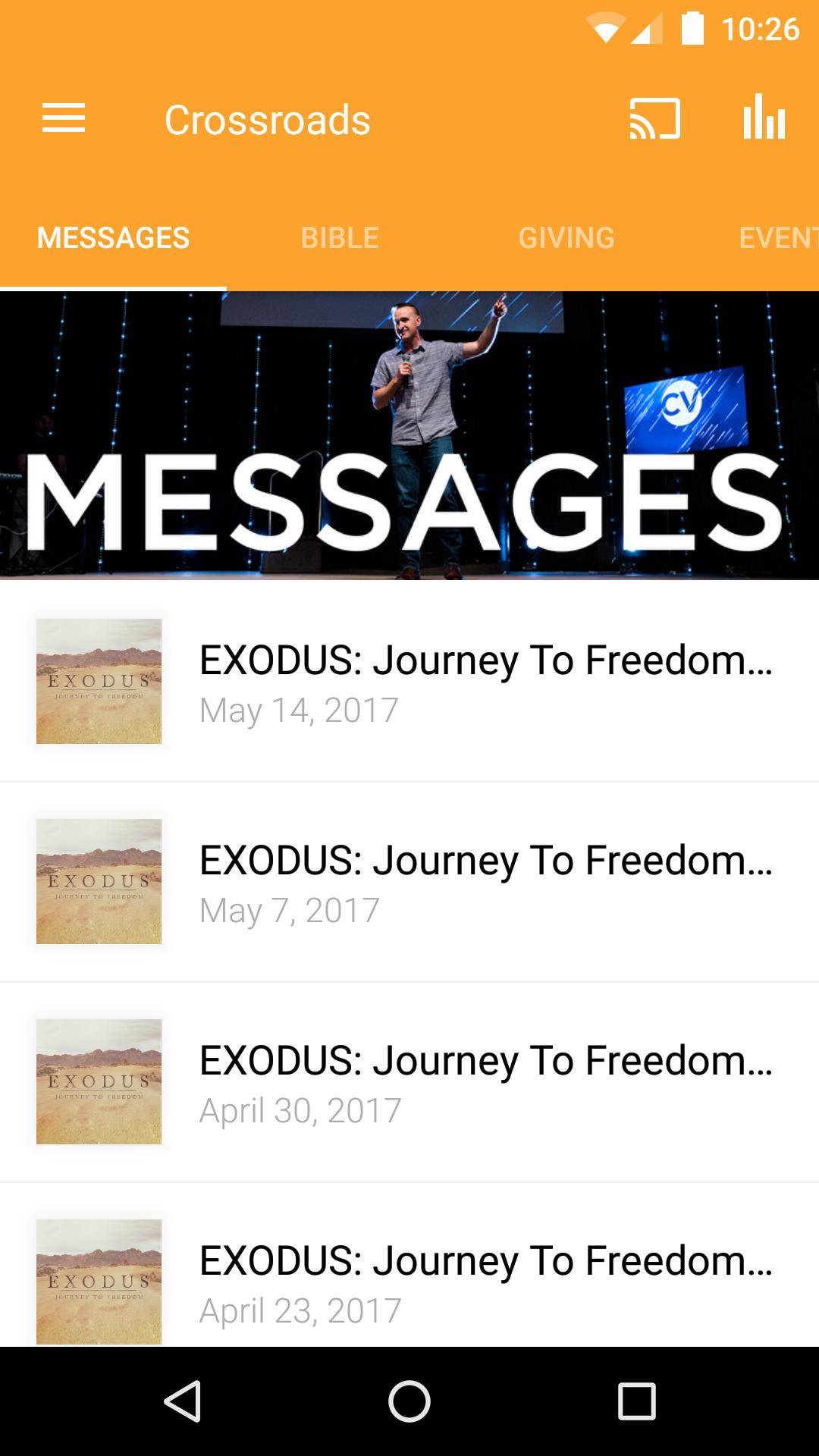 App - My Crossroads App