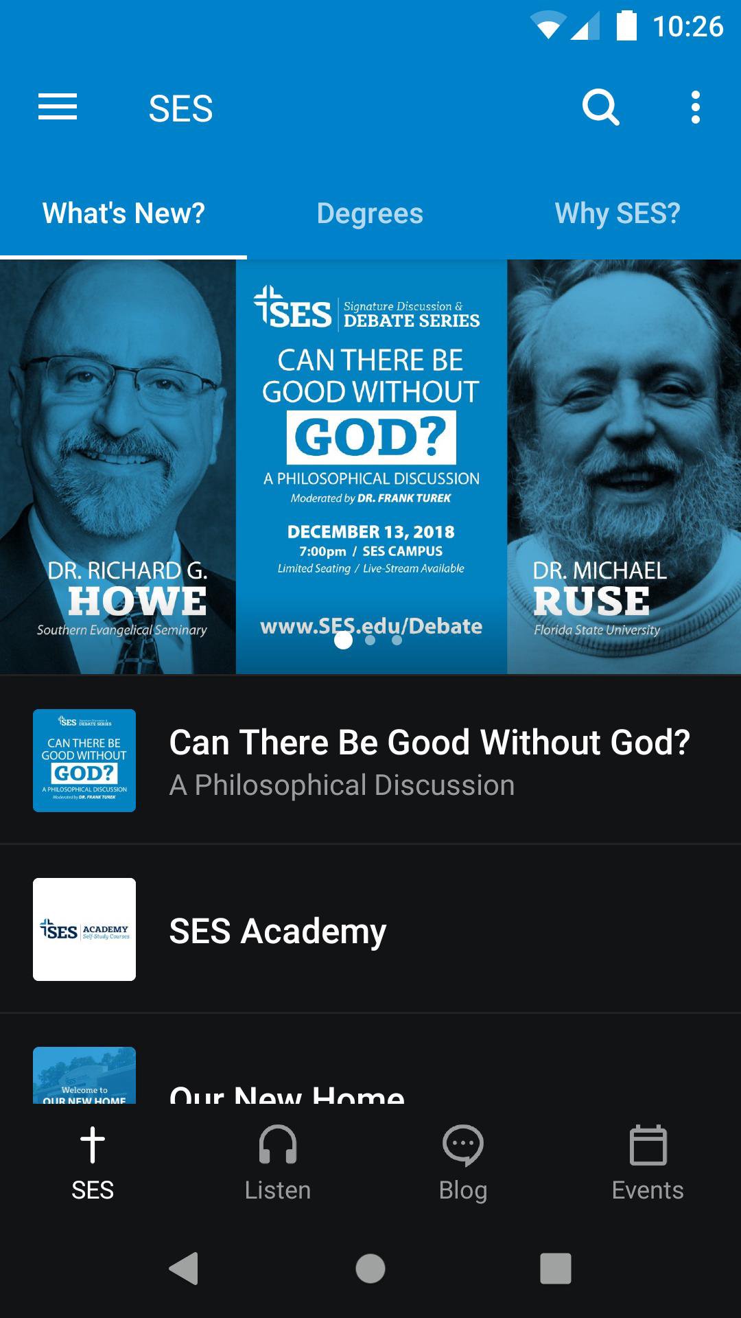 App - SES Apologetics