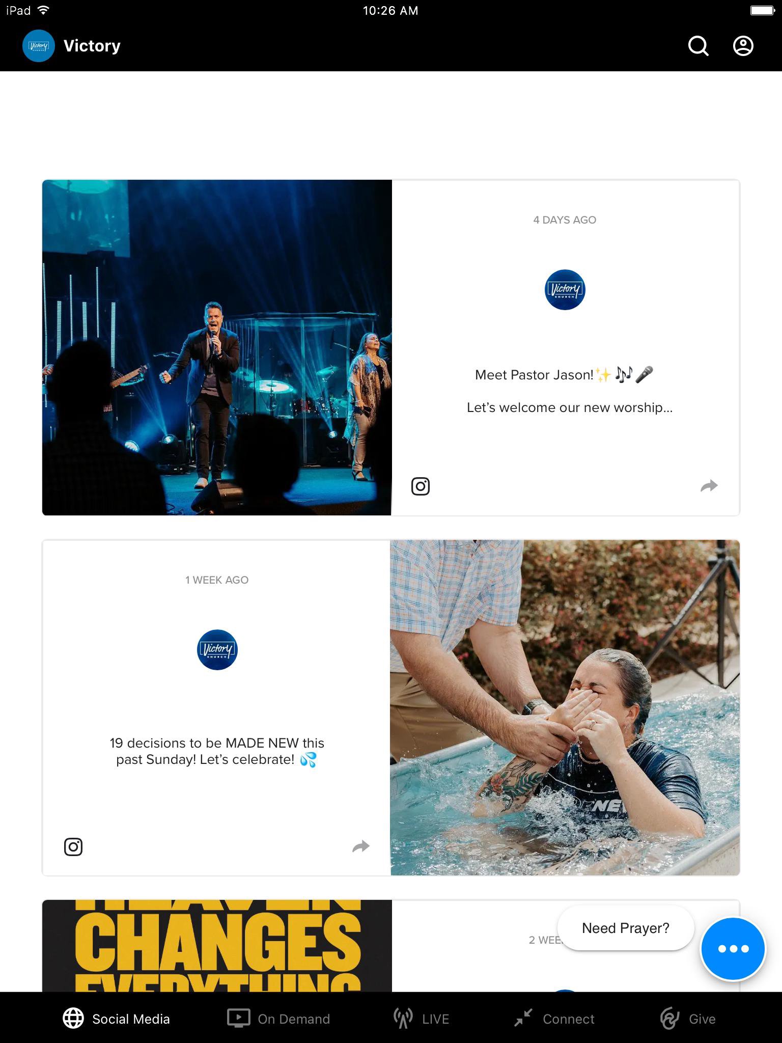 App - Victory Church Lakeland