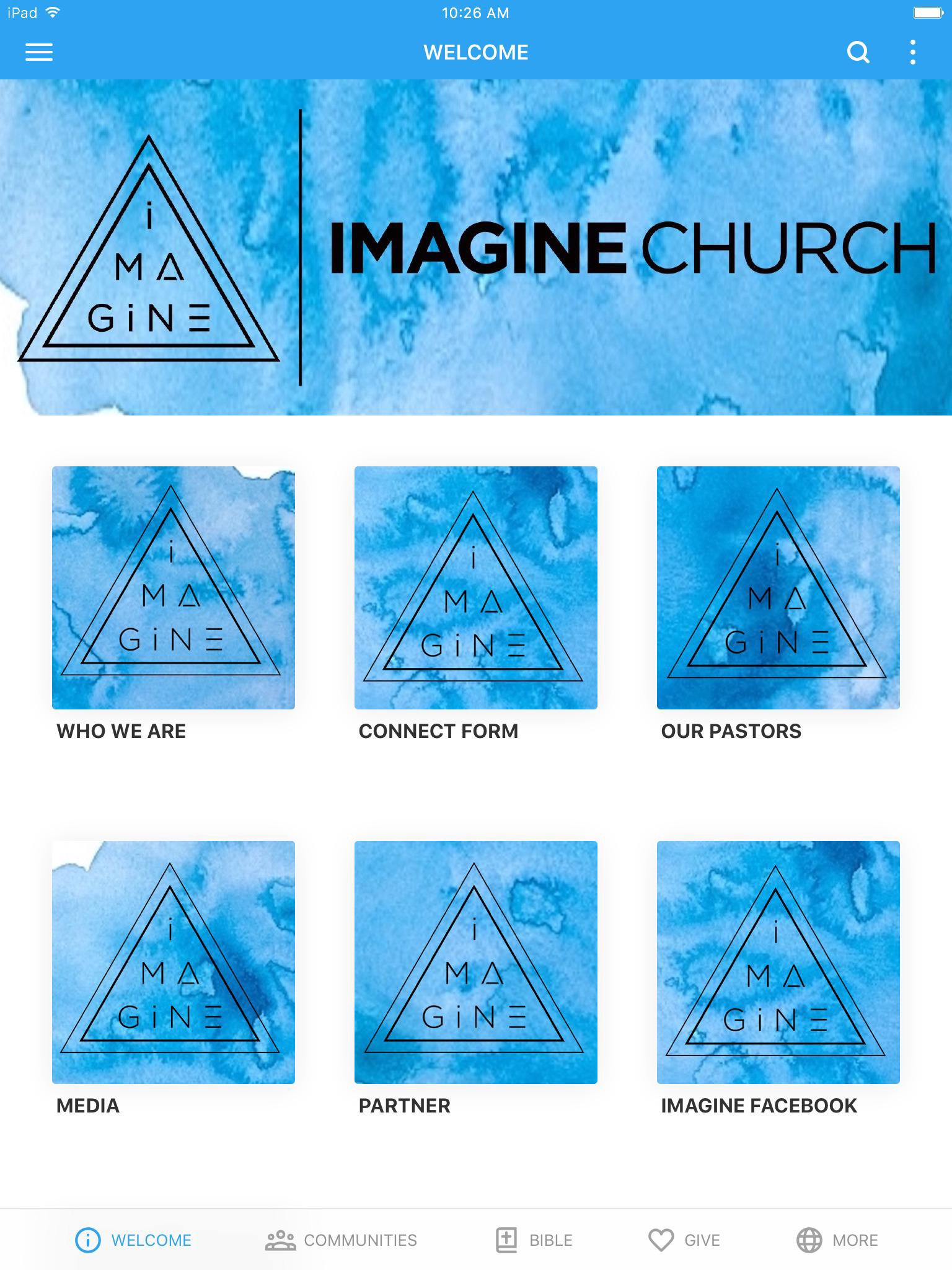 App - IMAGINE CHURCH GLOBAL
