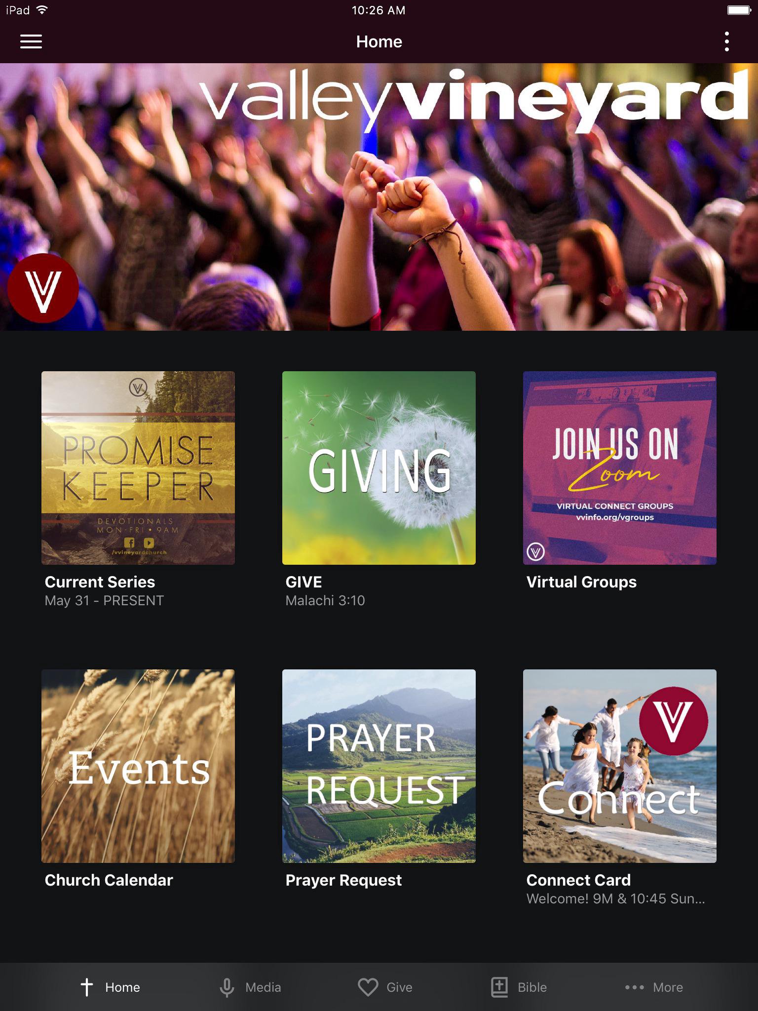 App - Valley Vineyard Church Reseda