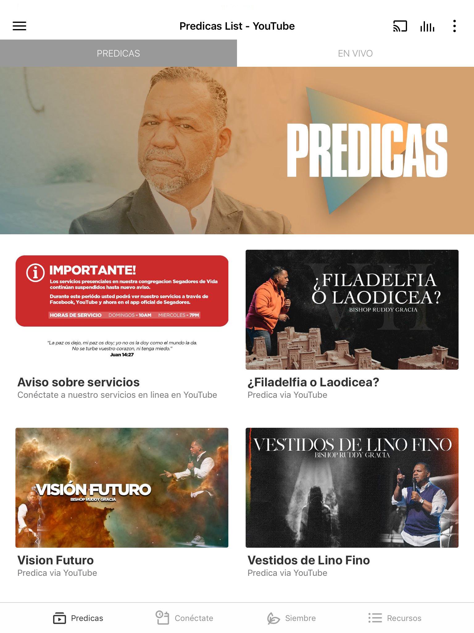 App - Segadores De Vida