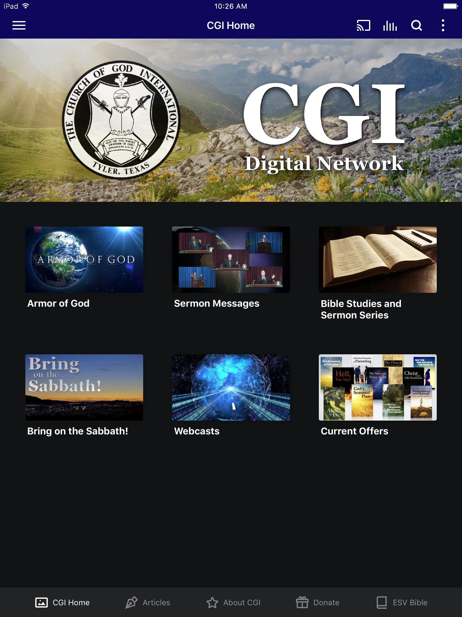 App - CGI Digital Network