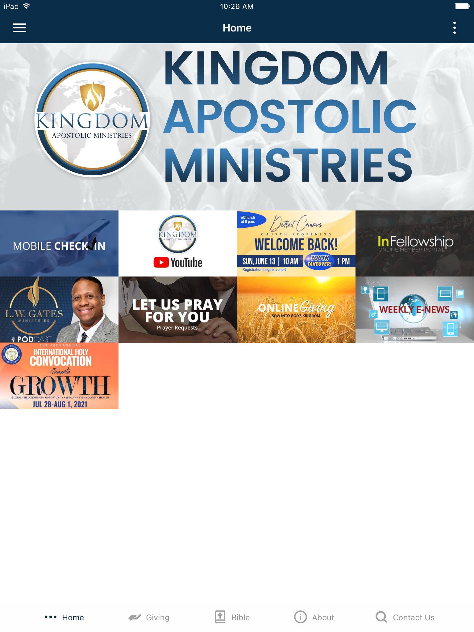 App - Kingdom Apostolic Ministries