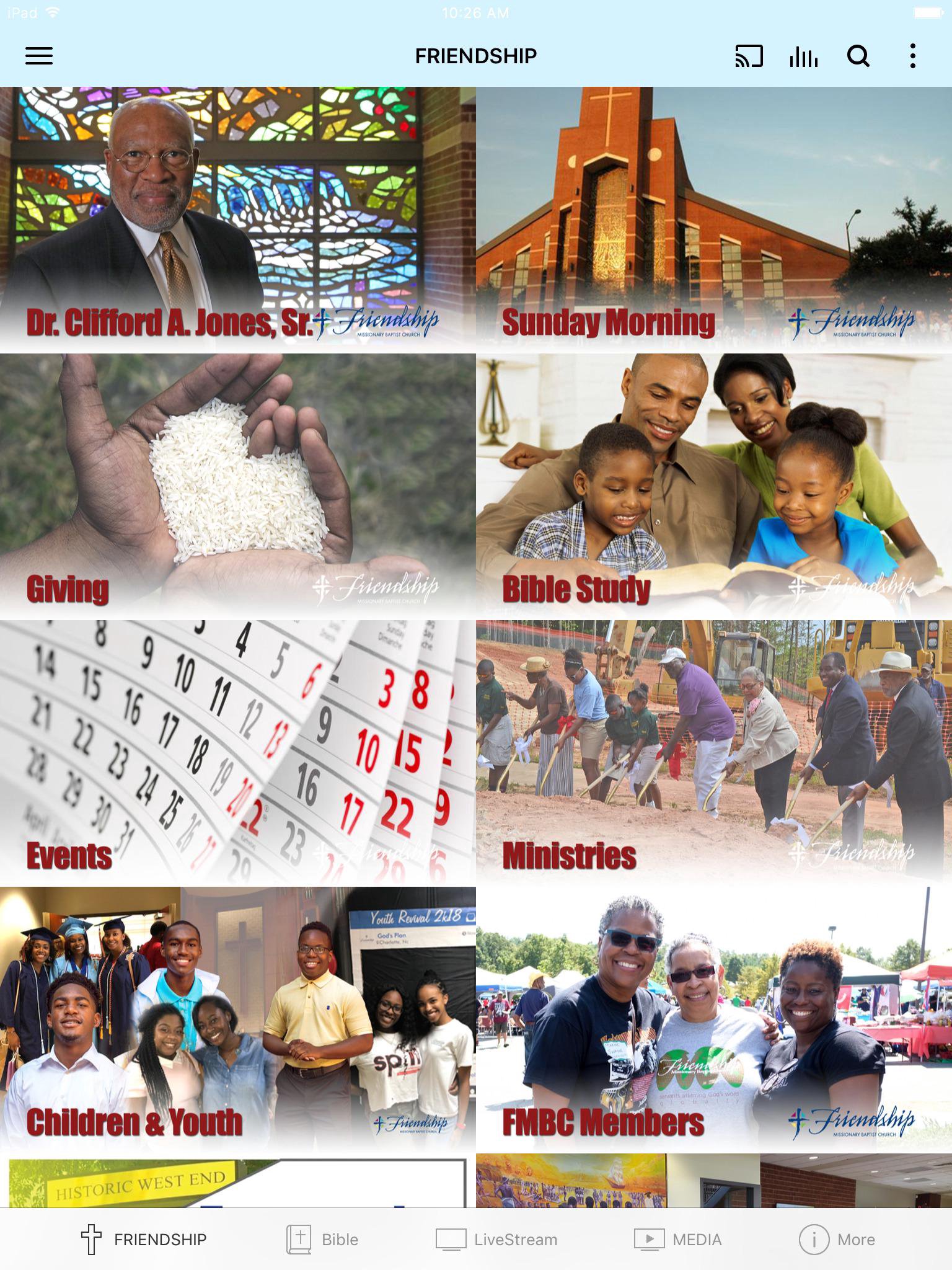 App - Friendship Missionary Baptist Church - North Carolina