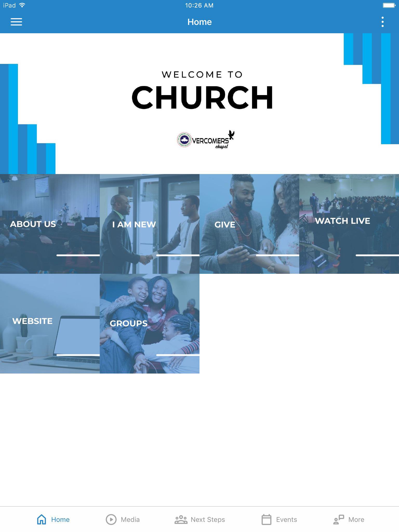 App - RCCG Overcomers' Chapel