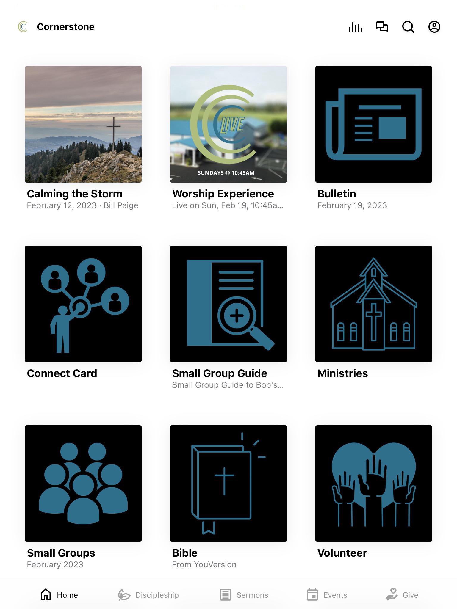 App - Cornerstone Church of Christ