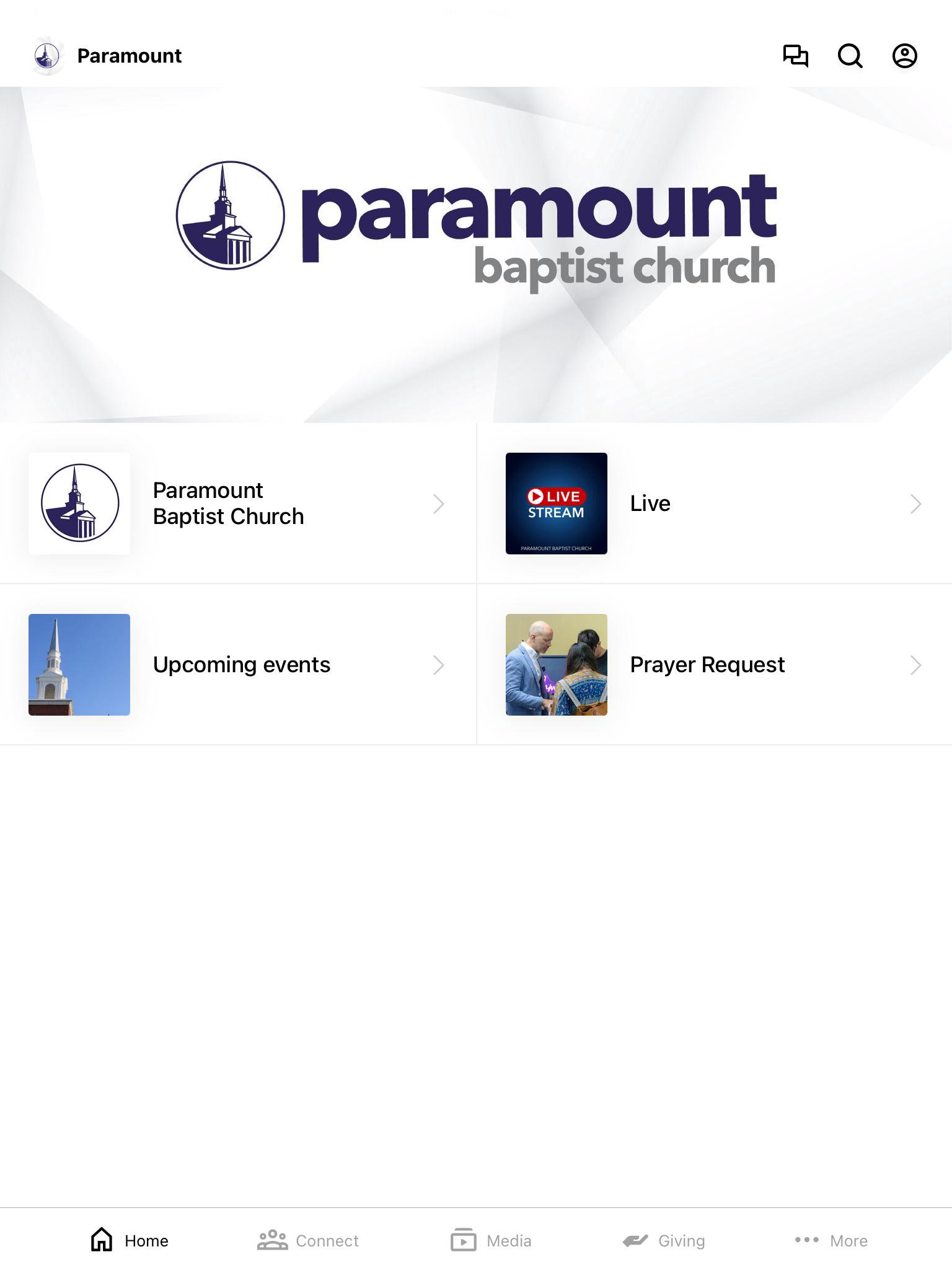 App - Paramount Baptist Church