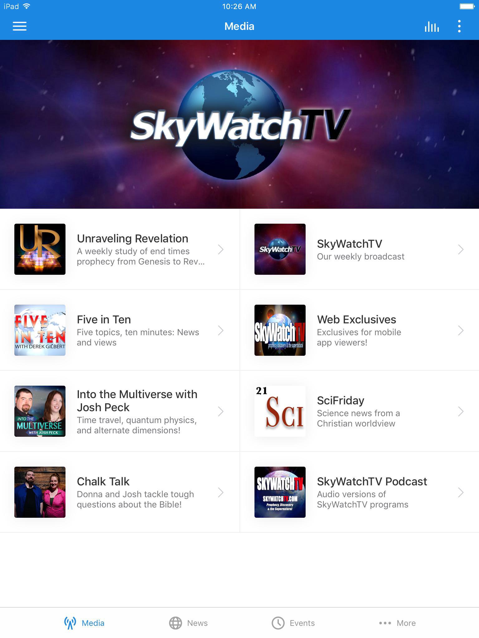 App - SkyWatchTV