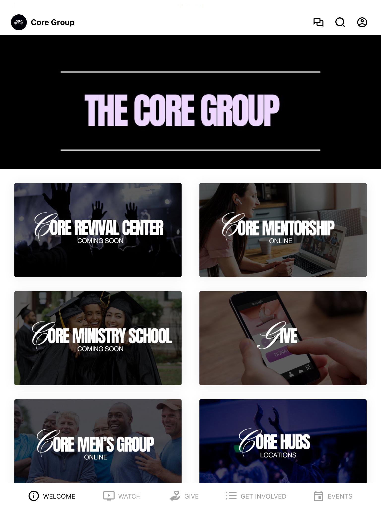 App - The Core Group