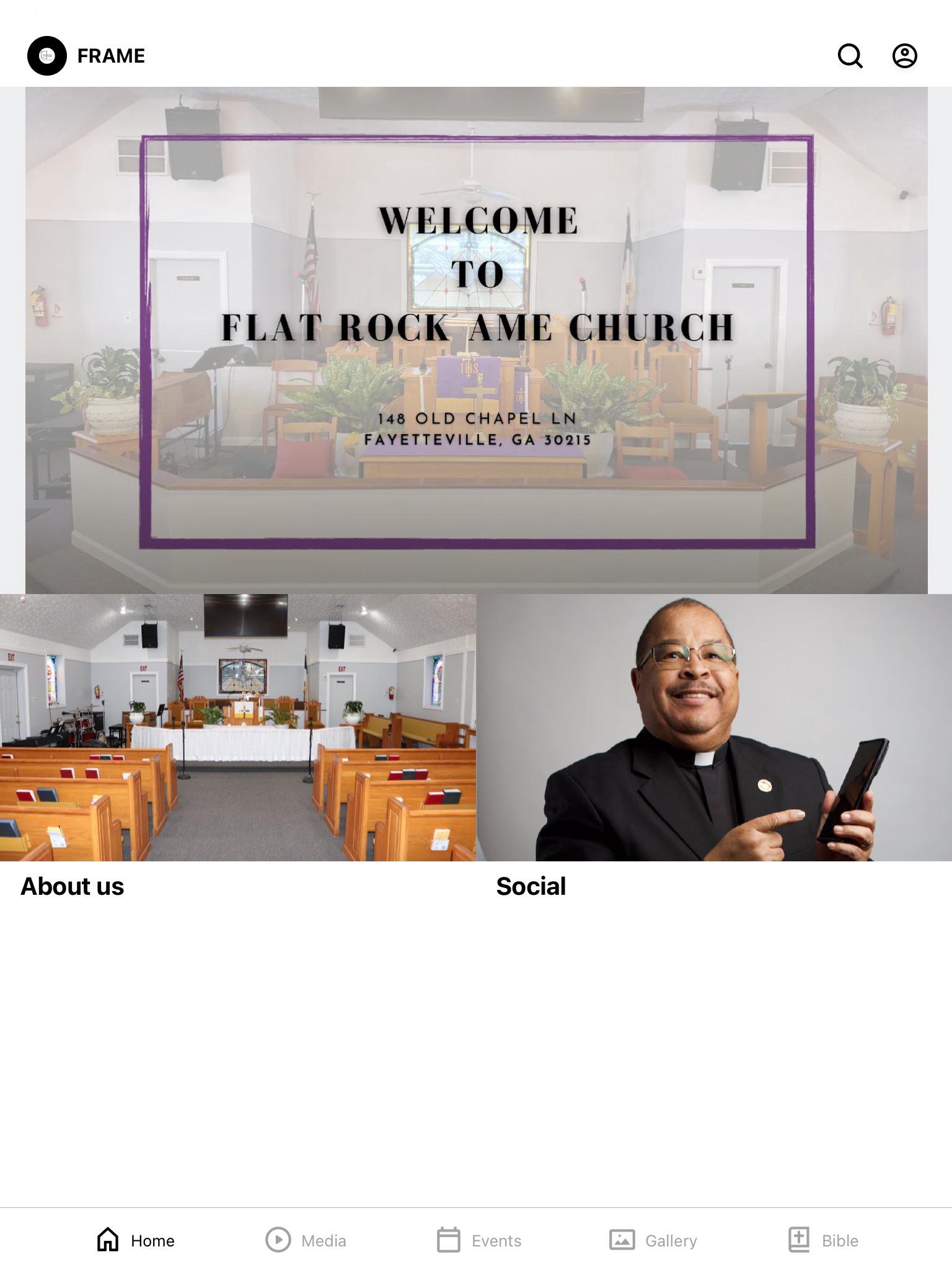 App - Flat Rock AME Church