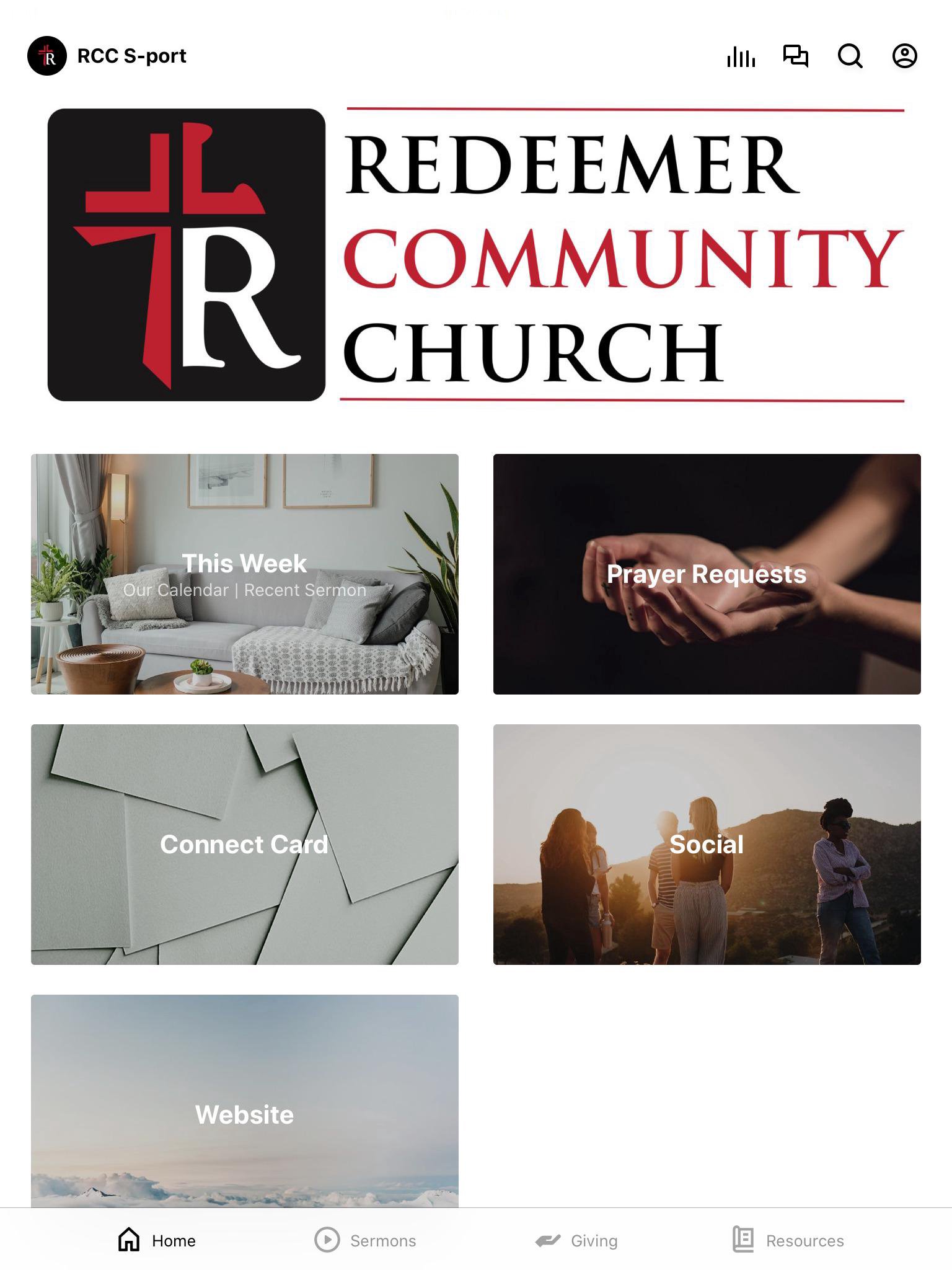 App - Redeemer Community Church