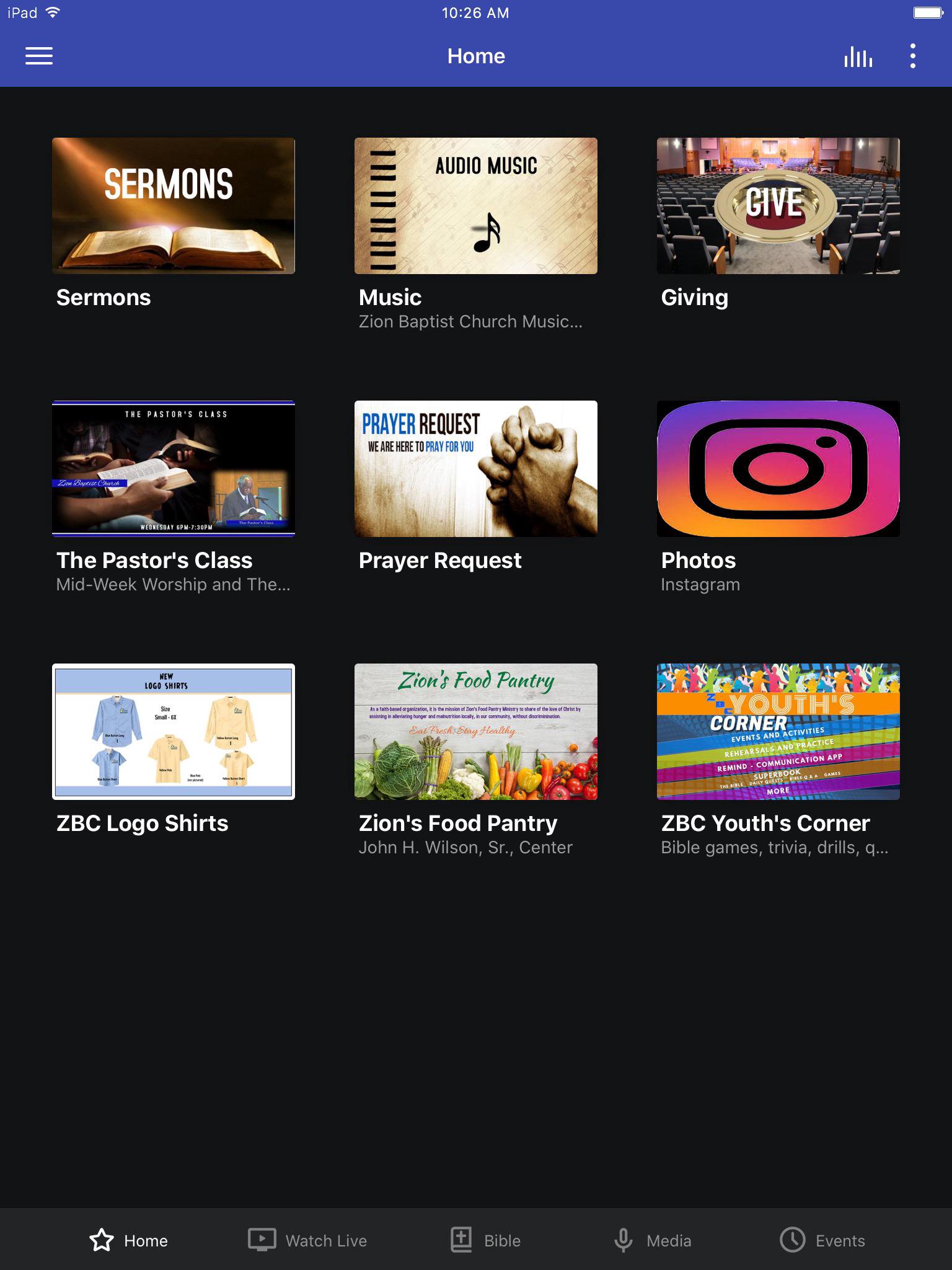 App - Zion Baptist Church