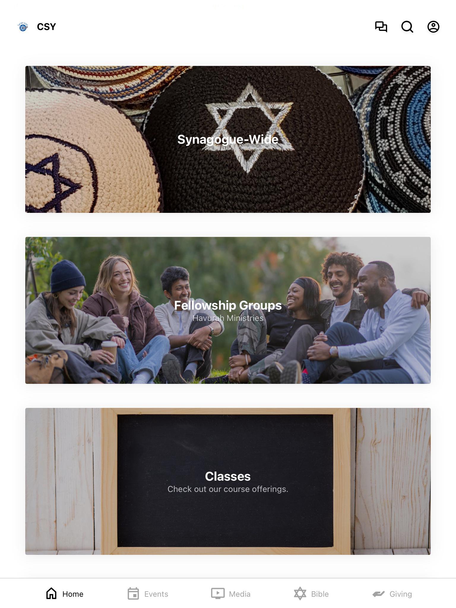 App - Congregation Shema Yisrael