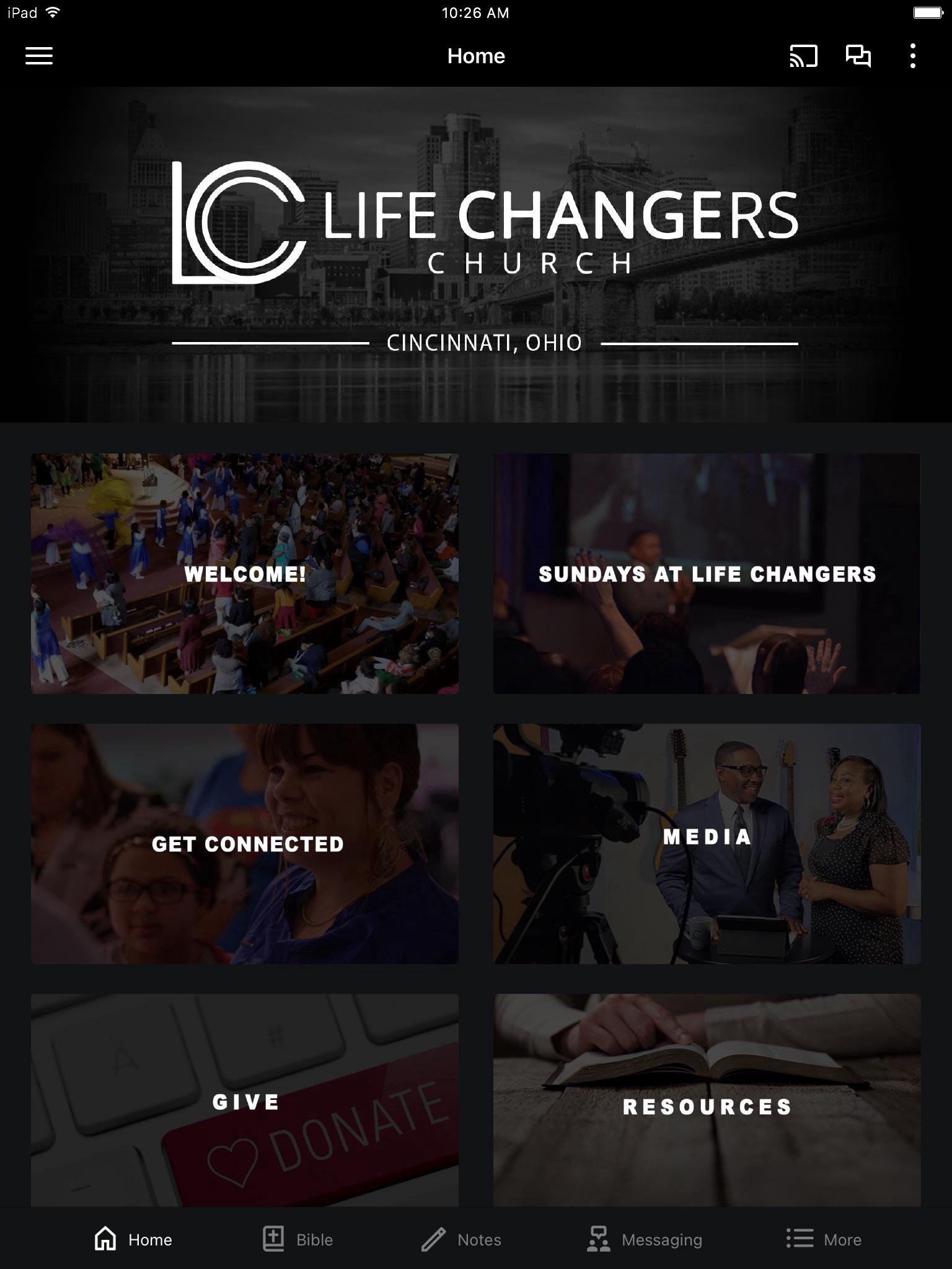 App - Life Changers Church