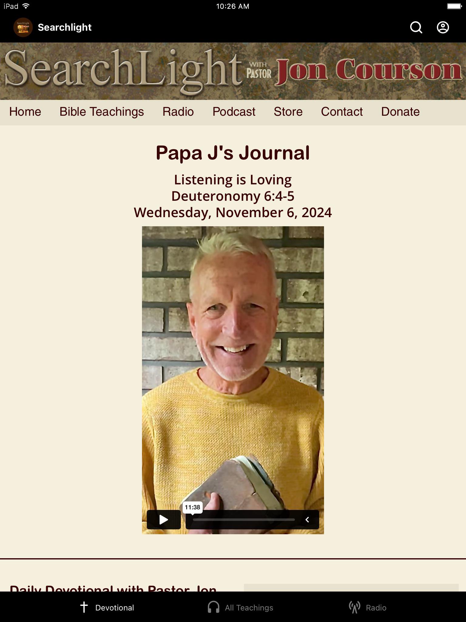 App - Searchlight with Jon Courson