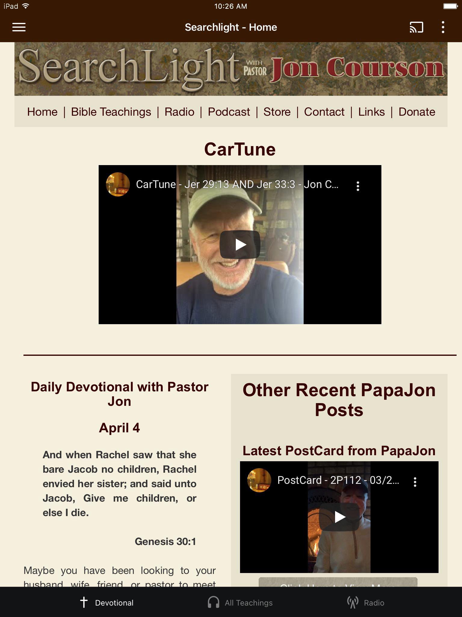 App - Searchlight with Jon Courson