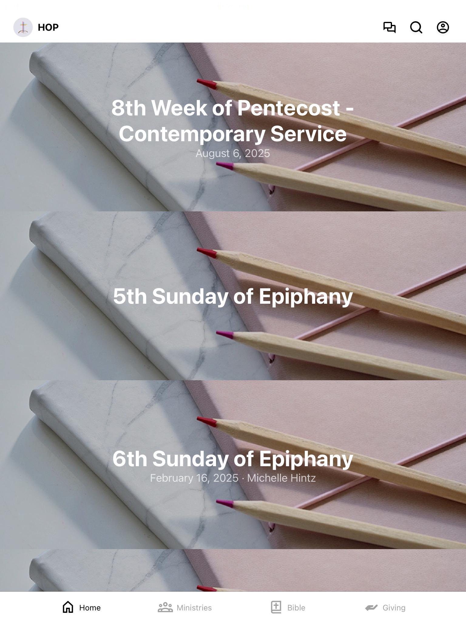 App - House of Prayer ELCA